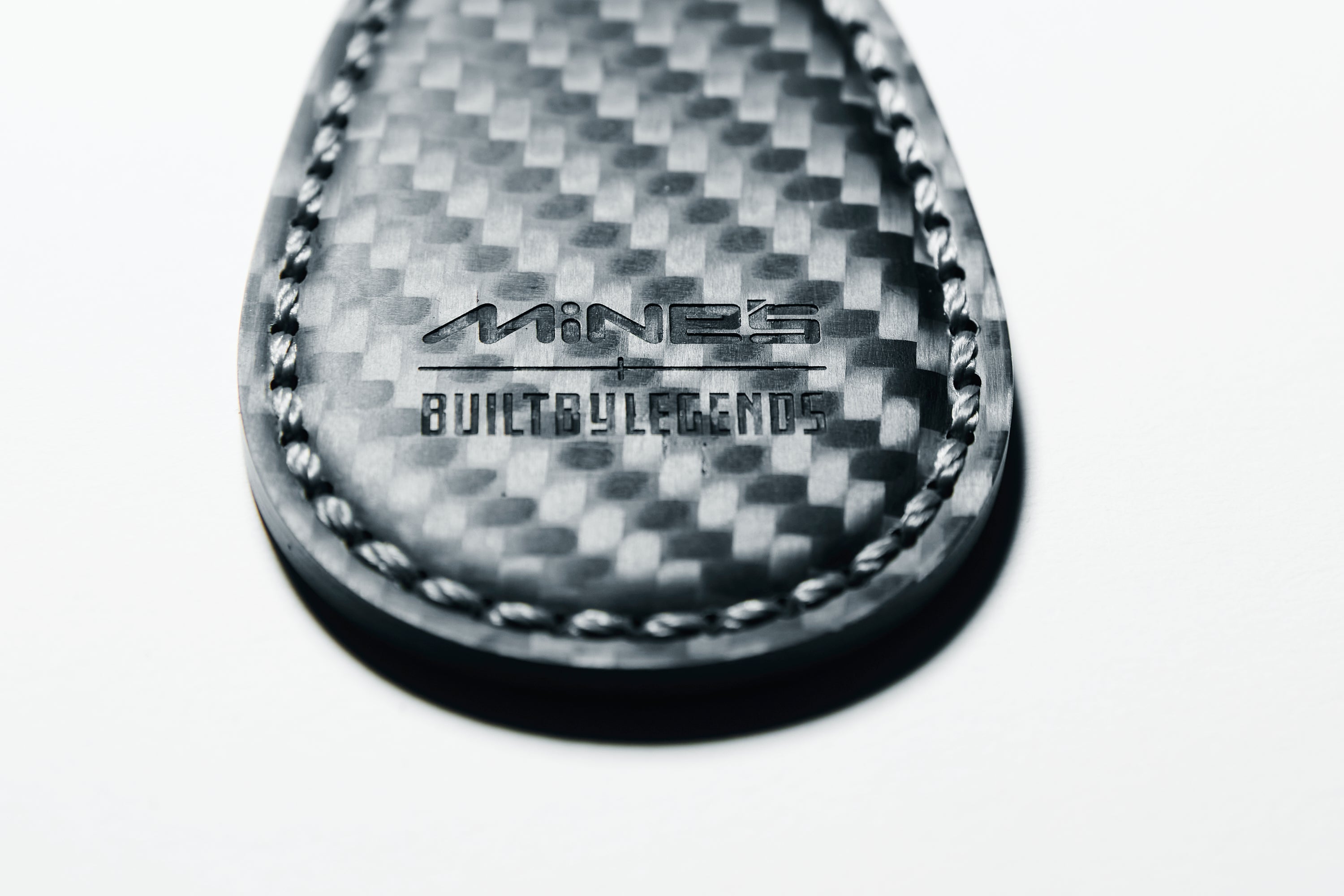 Built By Legends X MINE'S Dry Carbon Keyring – builtbylegends