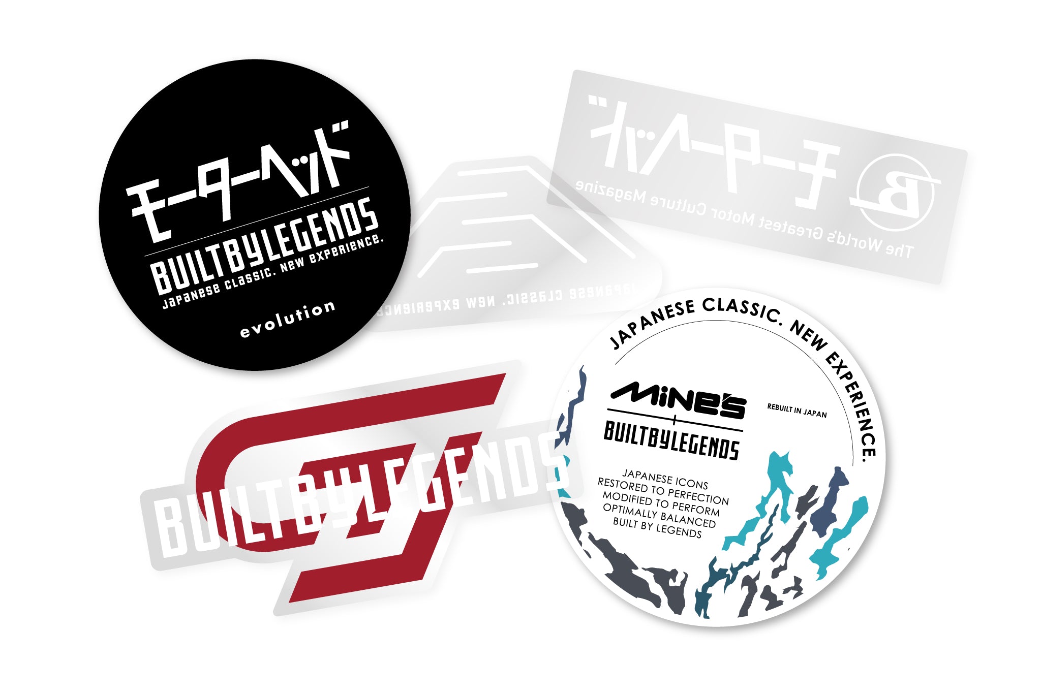 Built By Legends Sticker Pack II – builtbylegends