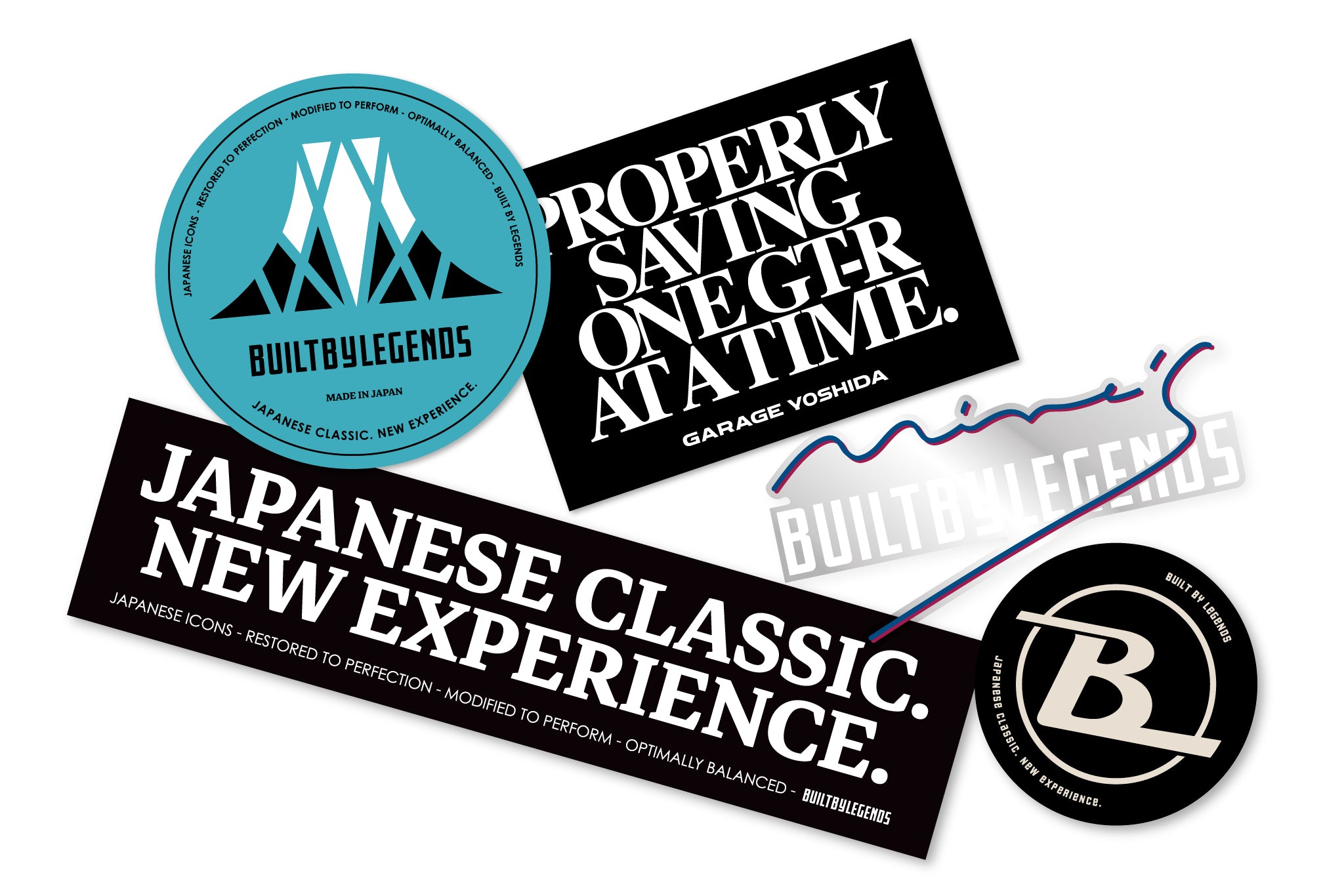 Built By Legends Sticker Pack – builtbylegends